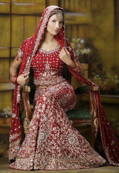 Pakistani & Indian Lenghas Design ~ Fashion Point