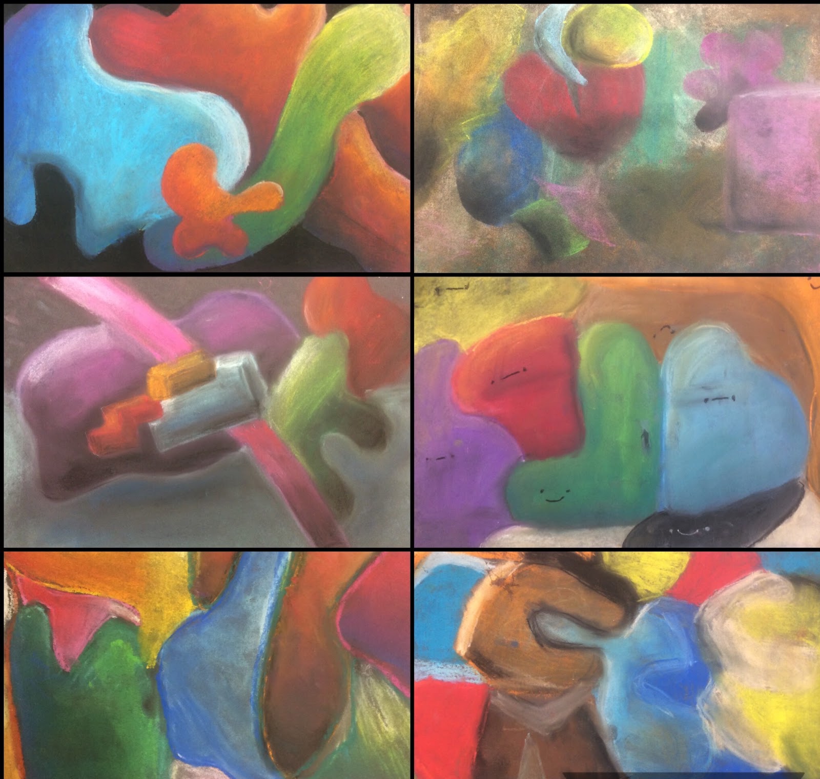 EES Blog : Drawing Abstract Forms in 5th Grade