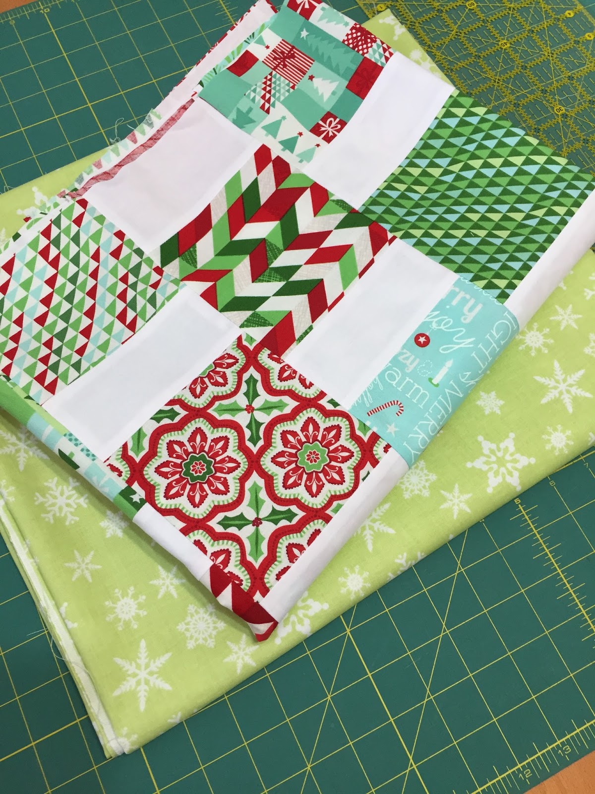 Easy Peasy Charm Square Quilt