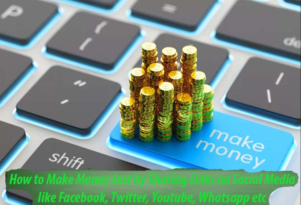 How to Earn Money by Sharing Links on the internet - MY GEEKY ACADEMY