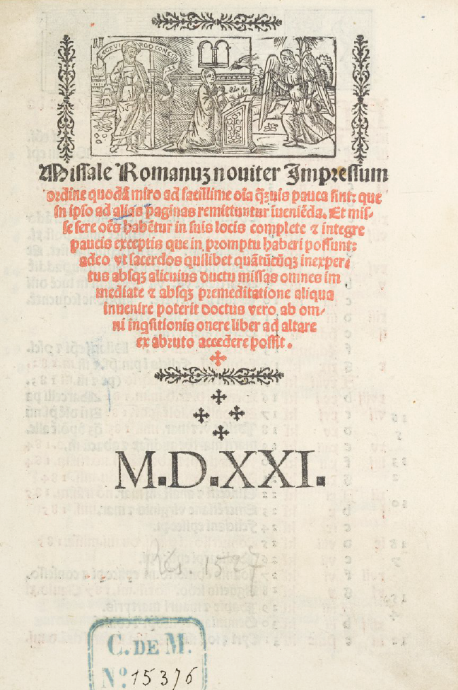 New Liturgical Movement: A 15th-Century Critic of the Franciscan Liturgy