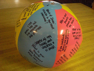 Look to Him and be Radiant: Beach Ball Icebreakers