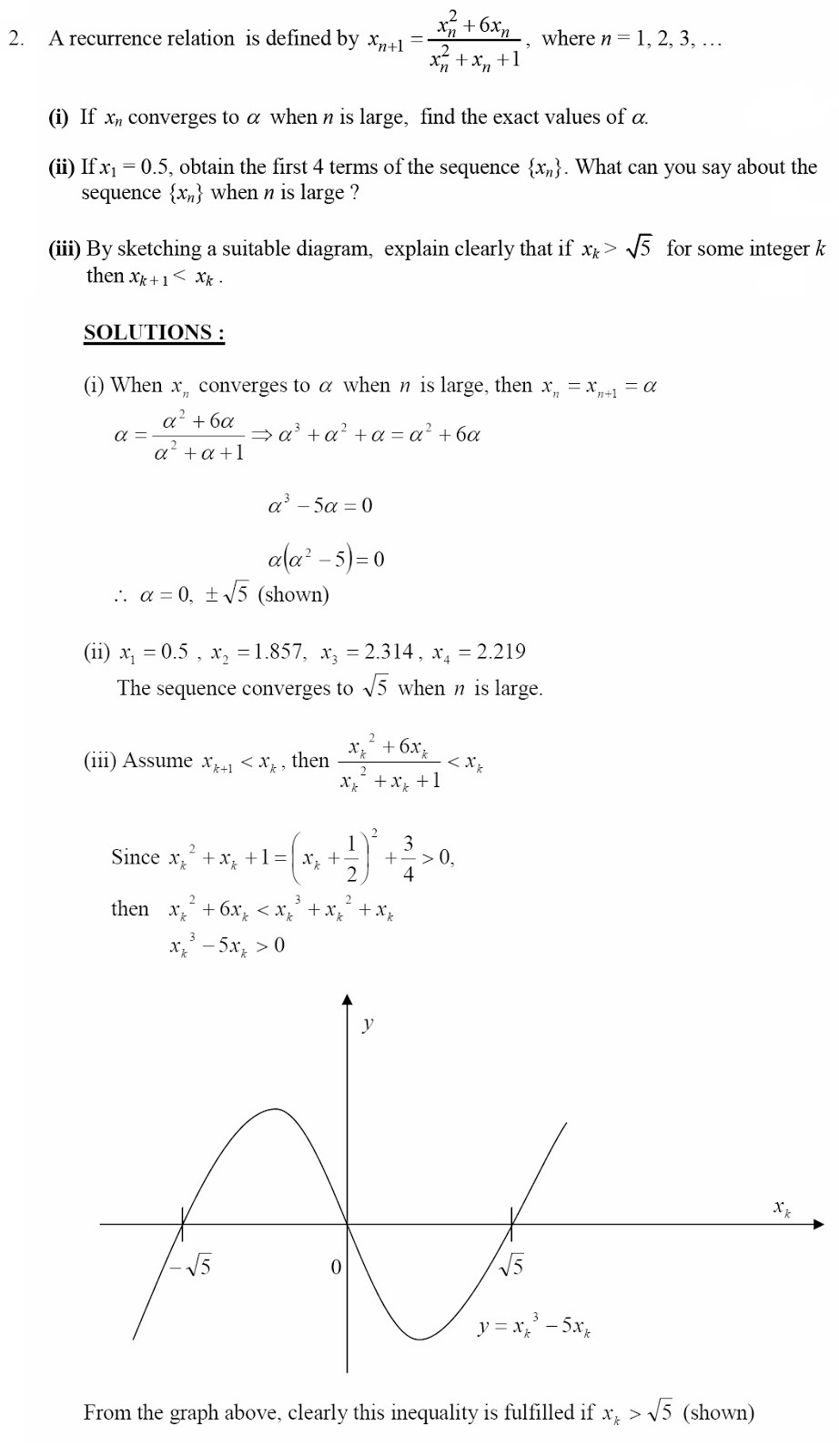 H2 Maths Tuition By White Group Mathematics