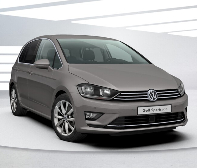 Volkswagen Golf Sportsvan (2014 à 2017) - Couleurs, code peinture