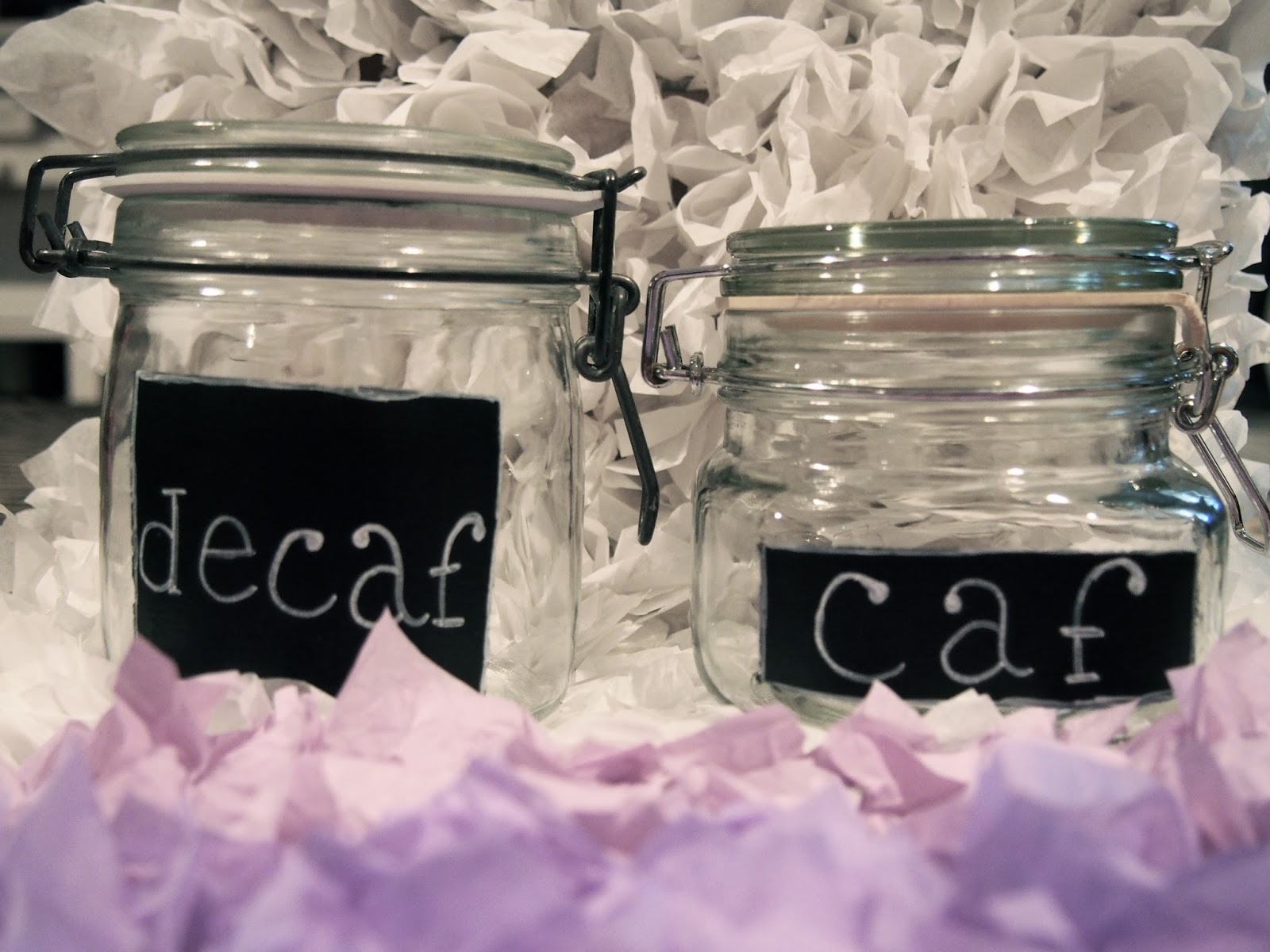 Glass Jar Labels • Rock your coffee in style