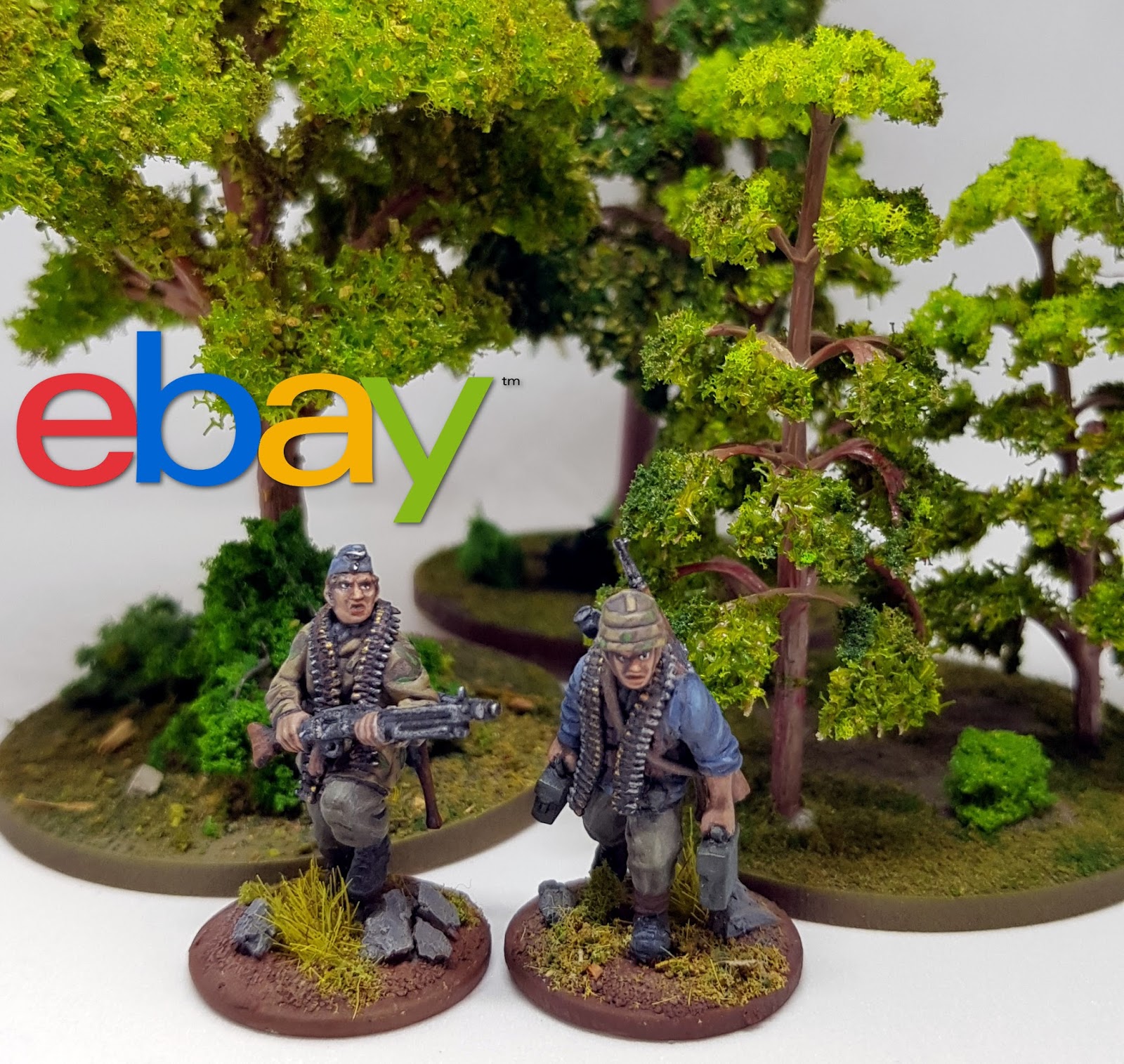 Left Handed Panzerfaust: Ebay Trees for Wargaming - A tutorial to make ...