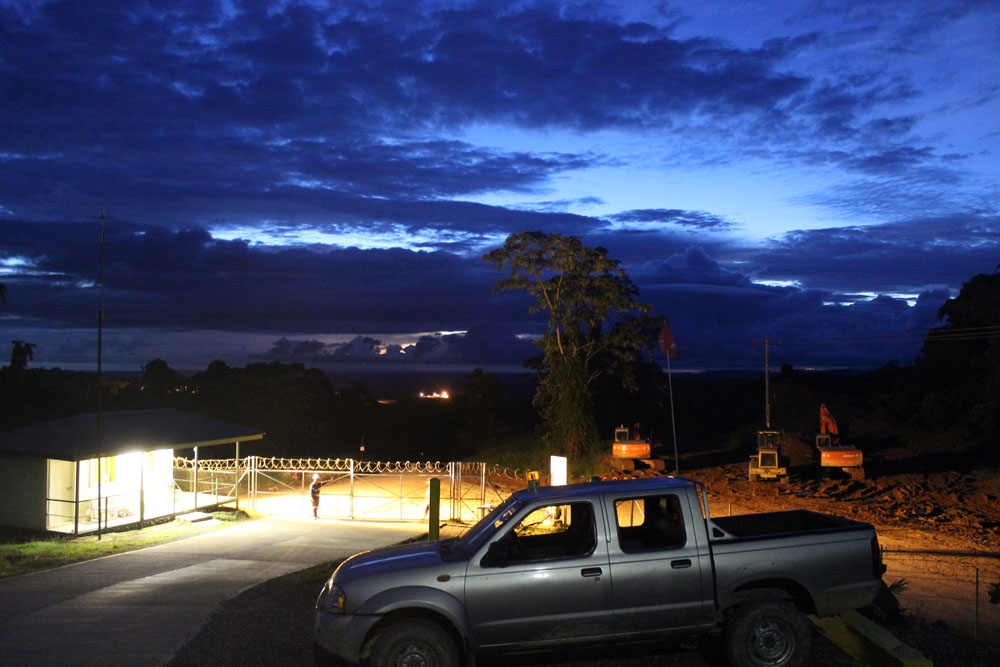 The Gluepot Gazette: Gold Ridge Mine Camp, Guadalcanal, Solomon Islands