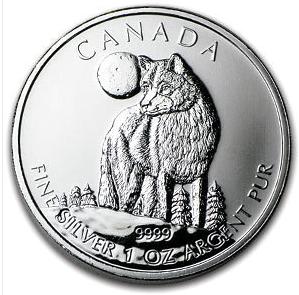White Wolf : Canada chooses the Wolf for it's $5 coin - A ...