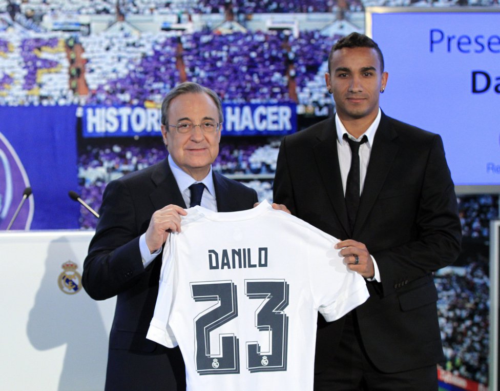 Presentación de Danilo con el Real Madrid | Blog del Real Madrid