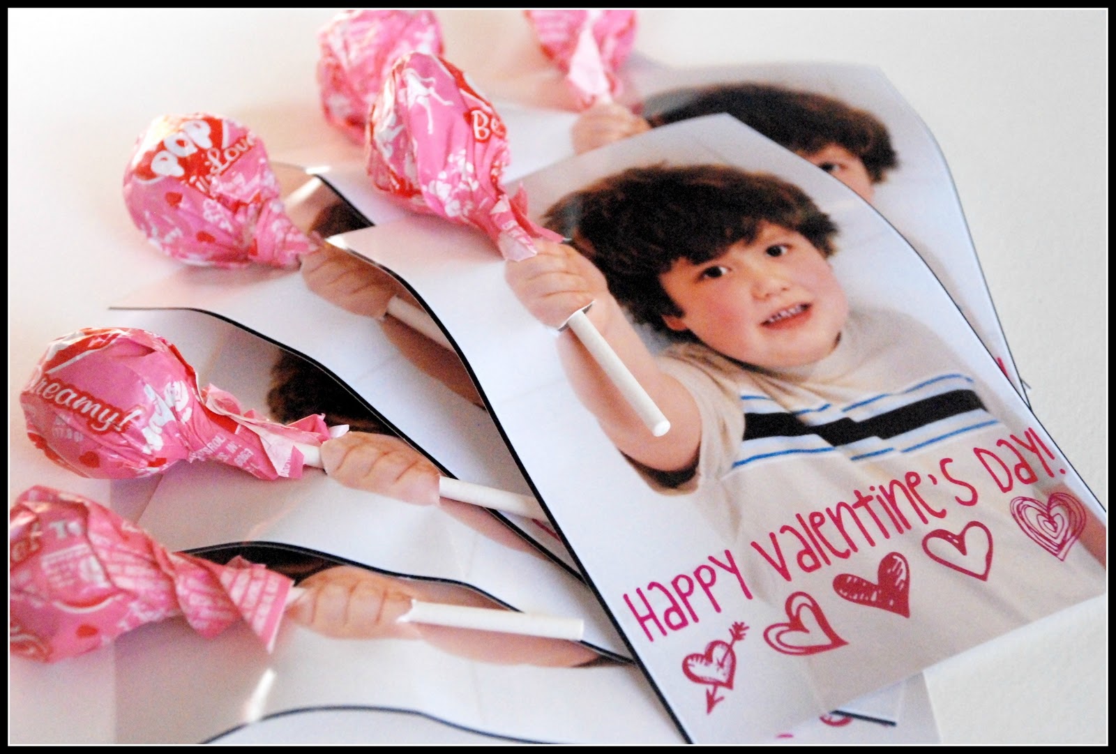 Homemade Serenity: Lollipop Valentine's Day Cards