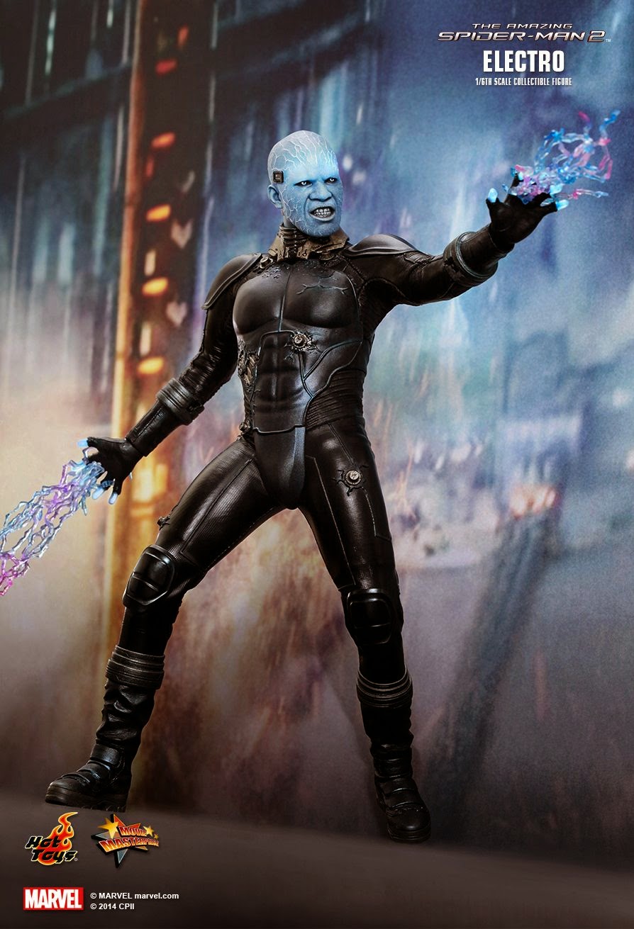 toyhaven: Preview Hot Toys 1/6 scale Jamie Foxx Electro Collectible ...