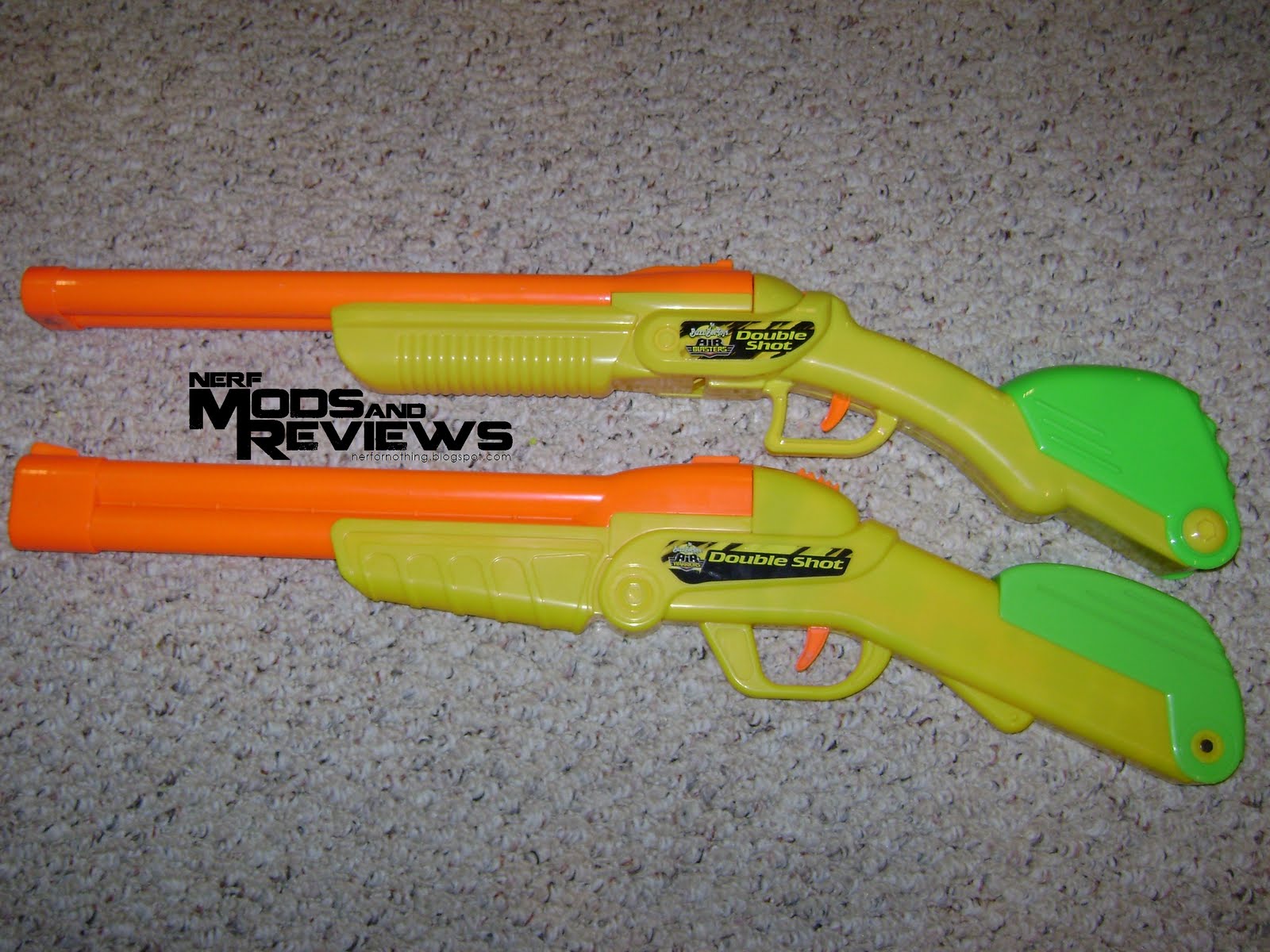 It's Nerf Or Nothing Brazil: Buzz Bee Double Shot VS Nerf Barrel IX-2