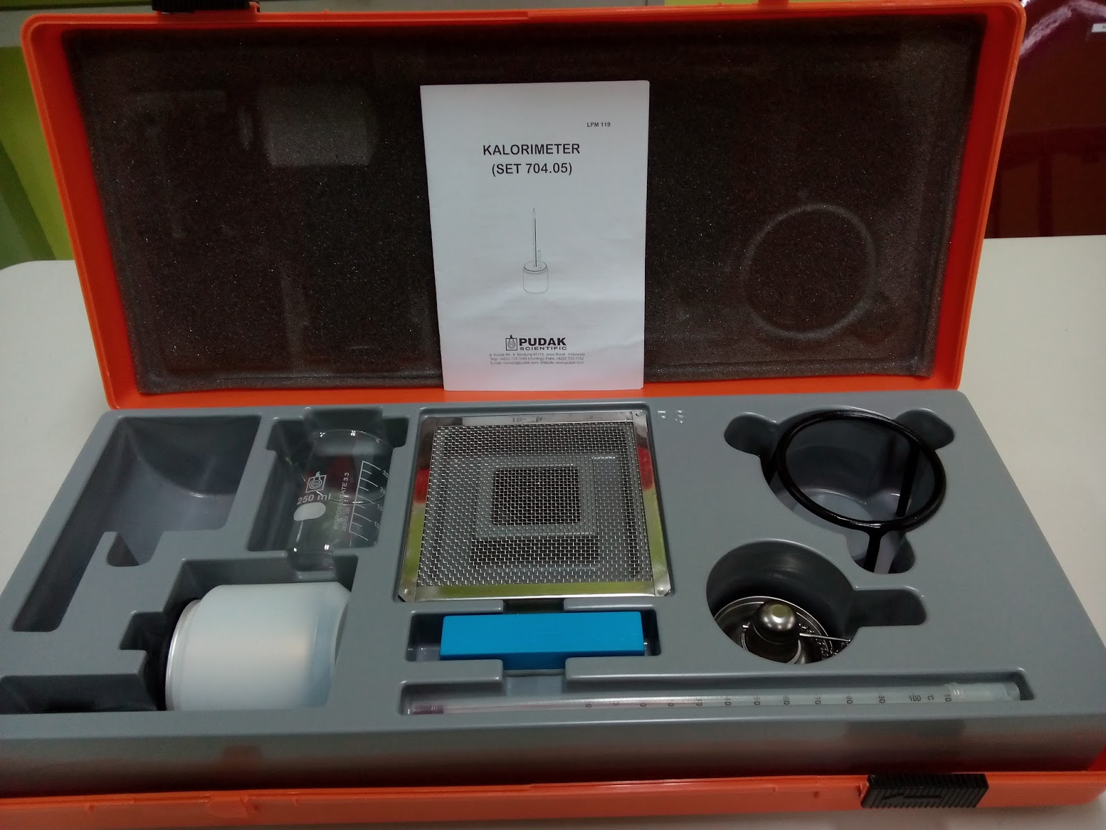 KIT KALORIMETER | Laboratorium IPA Terpadu