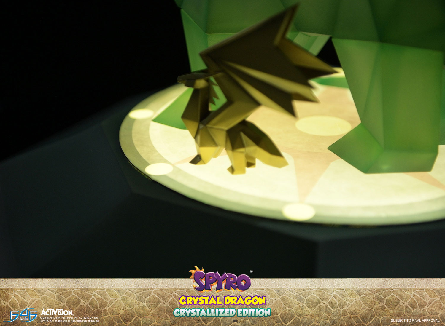 Spyro the Dragon - Crystal Dragon Statue (First 4 Figures)