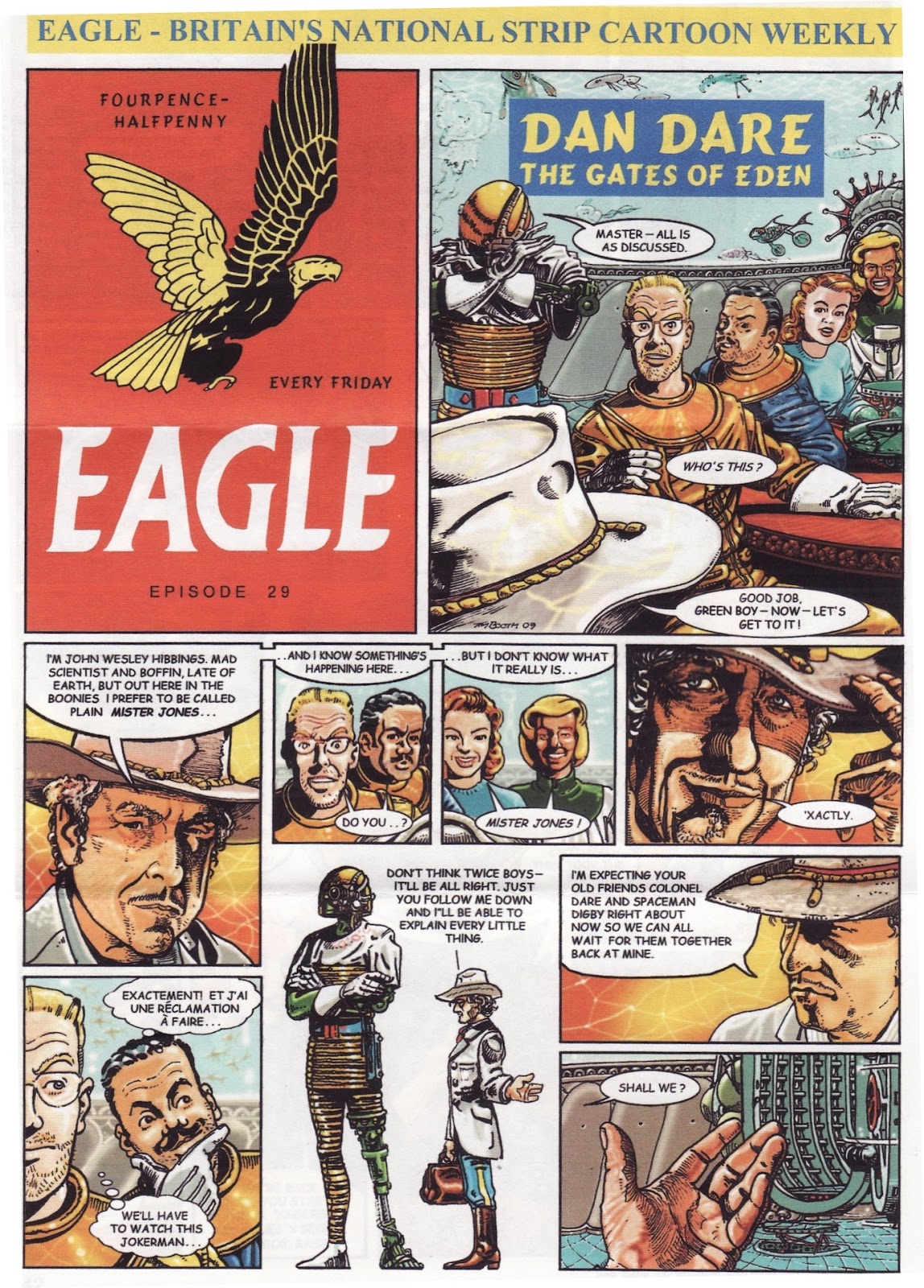 OUTTAKES: DAN DARE POSTMODERNISM