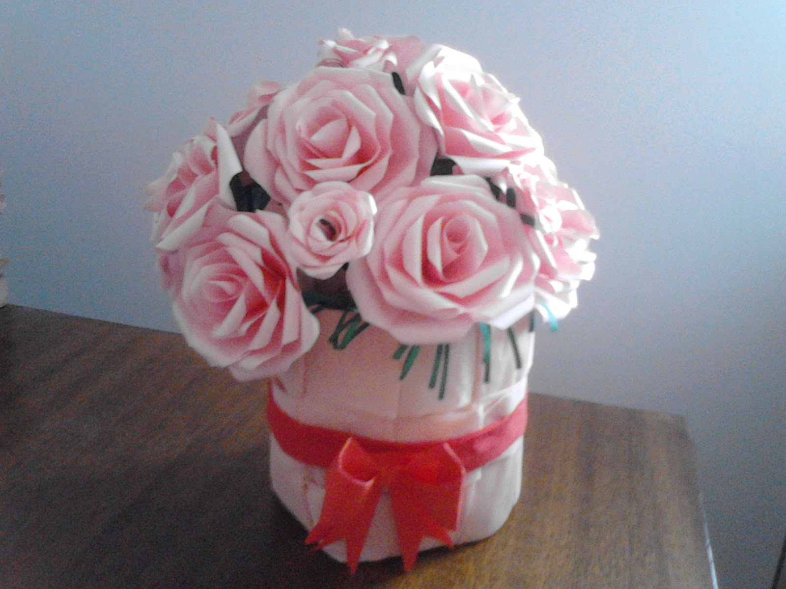 Floraria handmade ... cu flori din hartie: 4 . Aranjamente flori