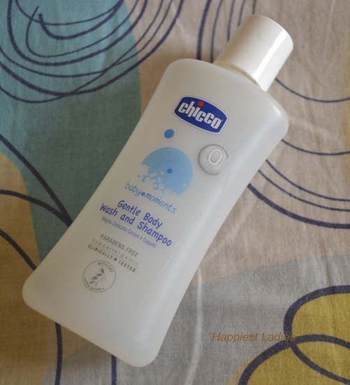 Chicco Gentle Body Wash and Shampoo Review - Happiest Ladies