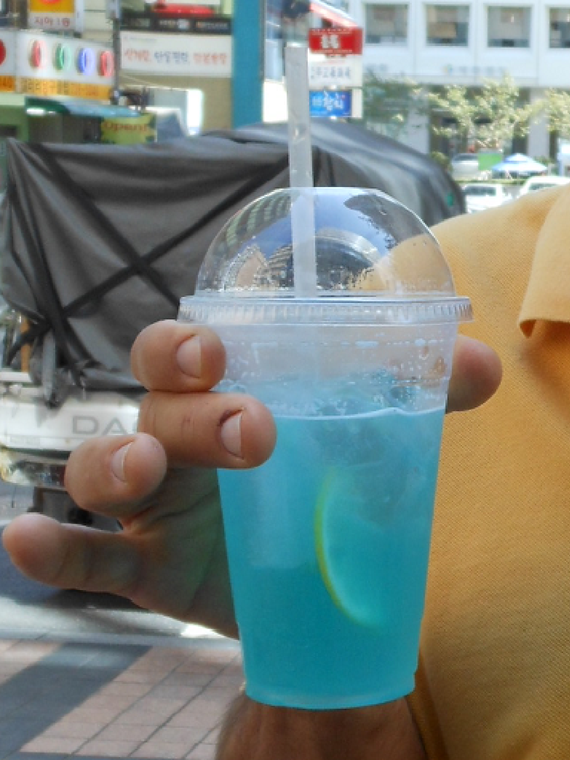 Musings of a Traveling Foodie: Korean Blue Lemonade