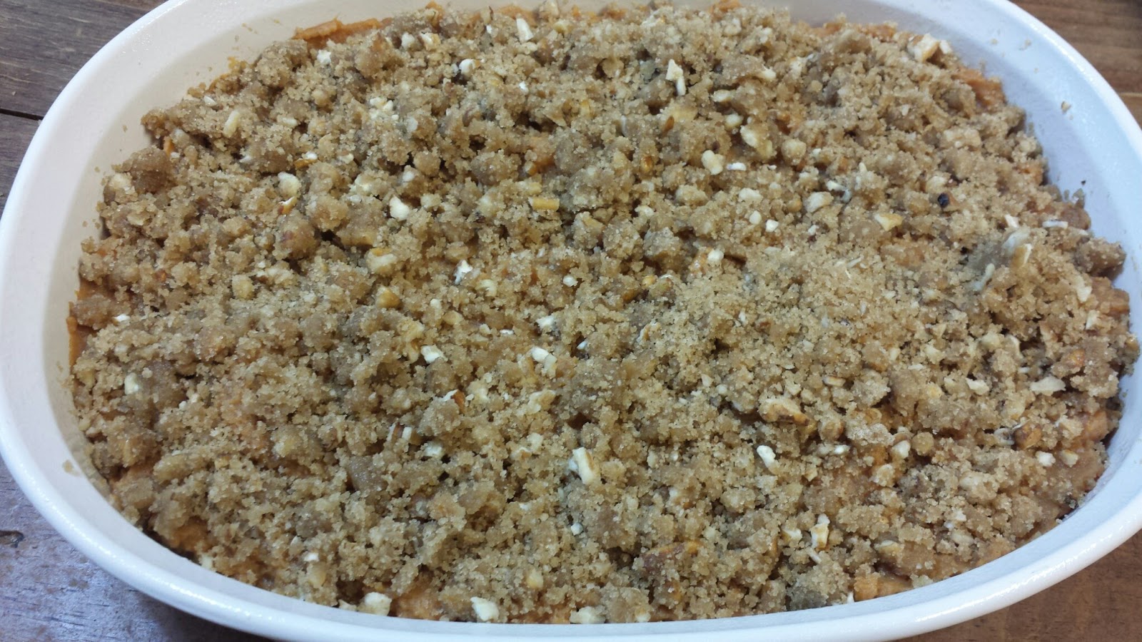 My Patchwork Quilt: REBA McENTIRE'S PRALINE SWEET POTATO CASSEROLE