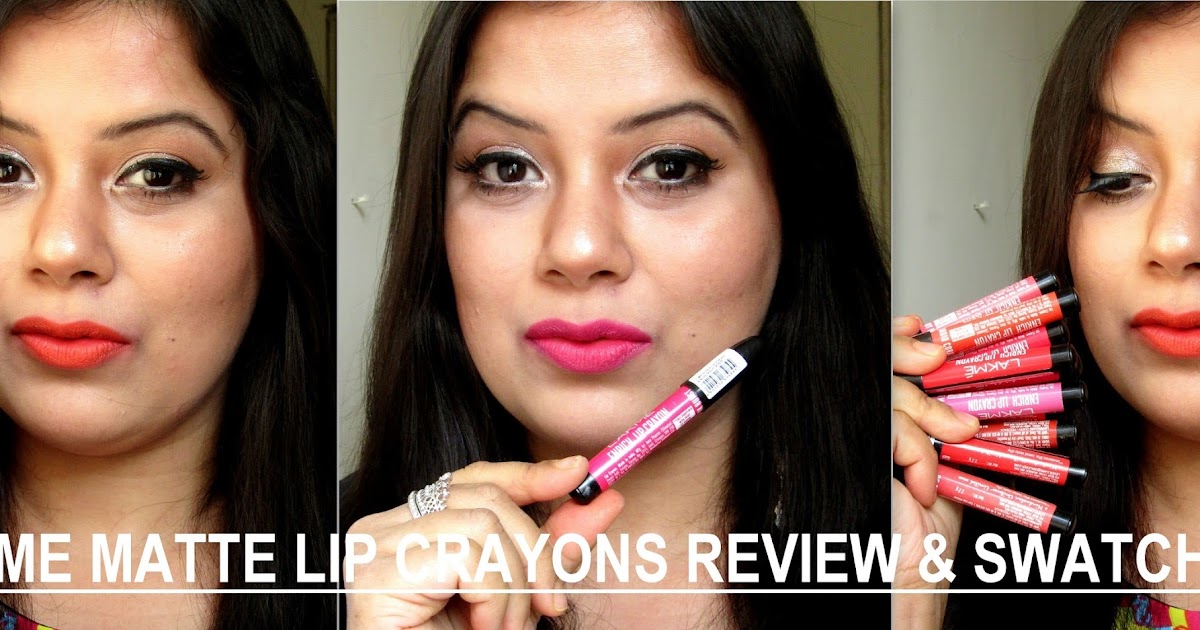 Makeup and beauty !!!: REVIEW II SWATCHES II VIDEO II 10 LAKME ENRICH ...