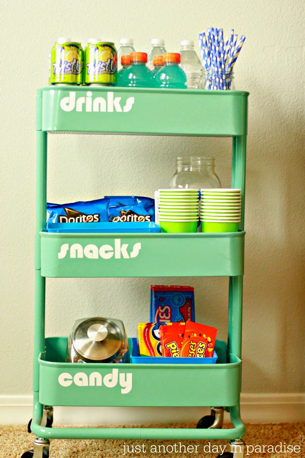 Larissa Another Day: Game Night Snack Station