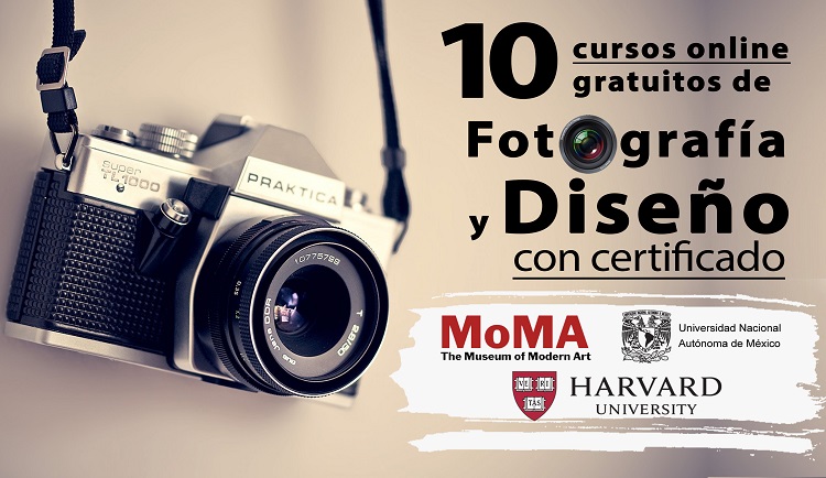 10 Cursos Online Gratuitos De Fotografía Y Diseño Con Certificado