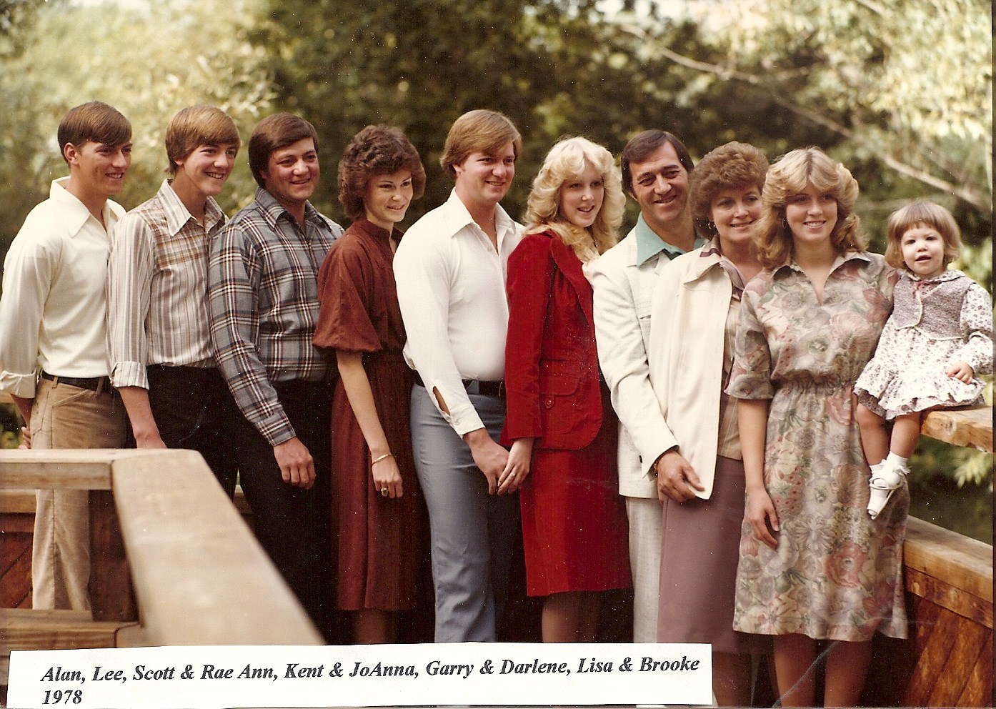 Garry & Darlene Tolley Family: Tolley Family- 1978 -- Grandchildren
