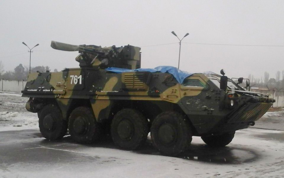 Glavcom: Ukrainian combat module BM-7 Parus