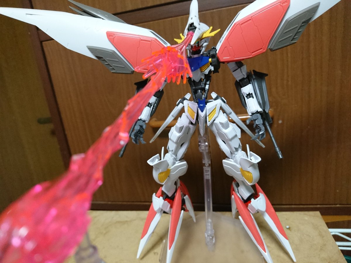 GUNDAM GUY: 1/144 Gundam Barbatos Lupus Armor Hashmal - Custom Build