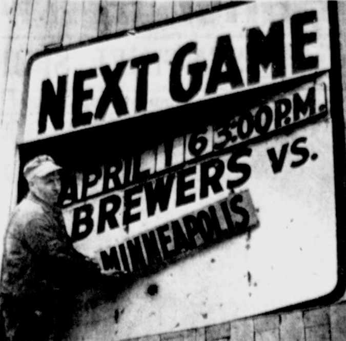 Borchert Field: "It's Baseball Time Again", 1947