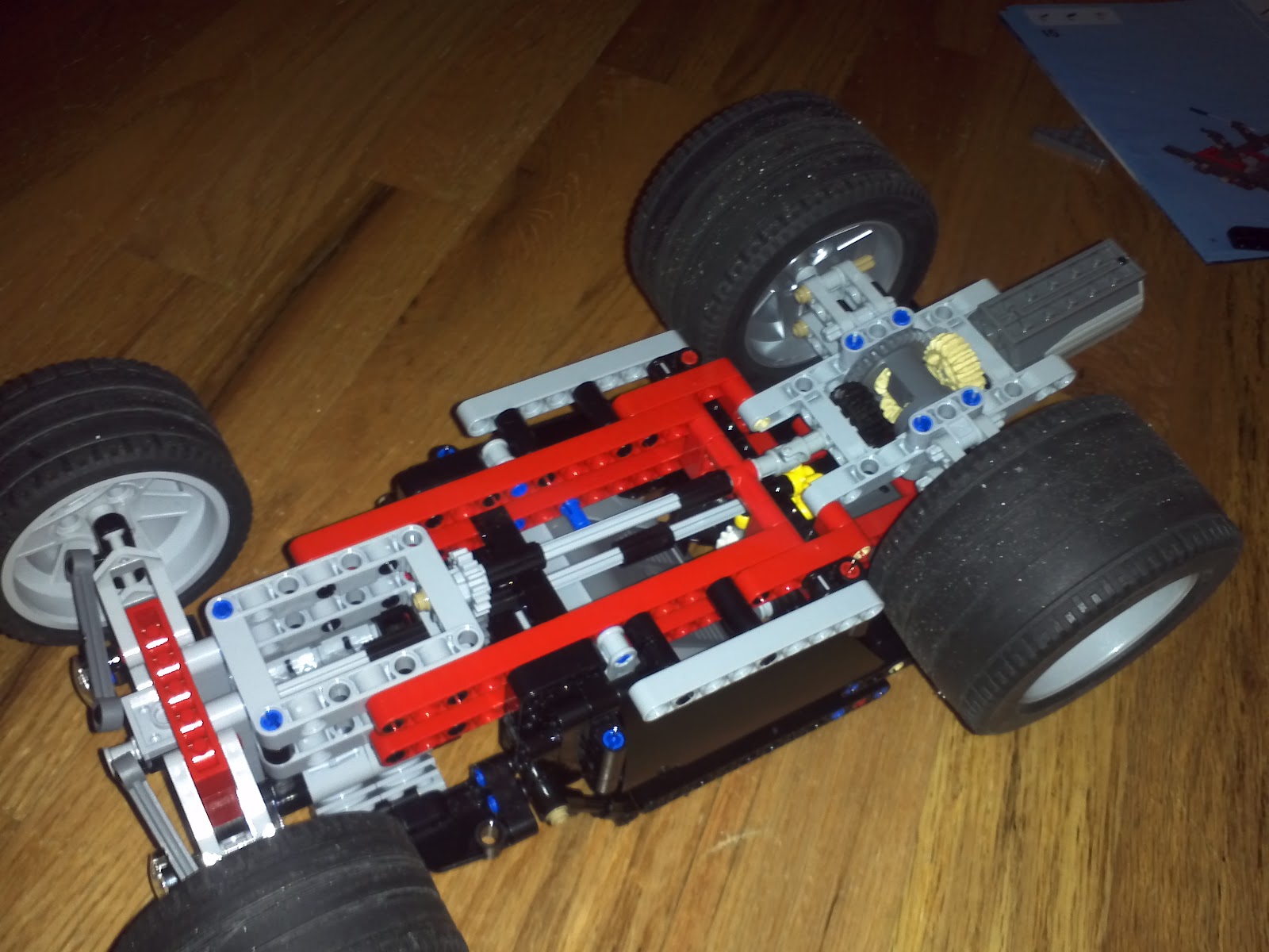 Man and Machine: Motorizing a Lego 8081-B Model Hot Rod