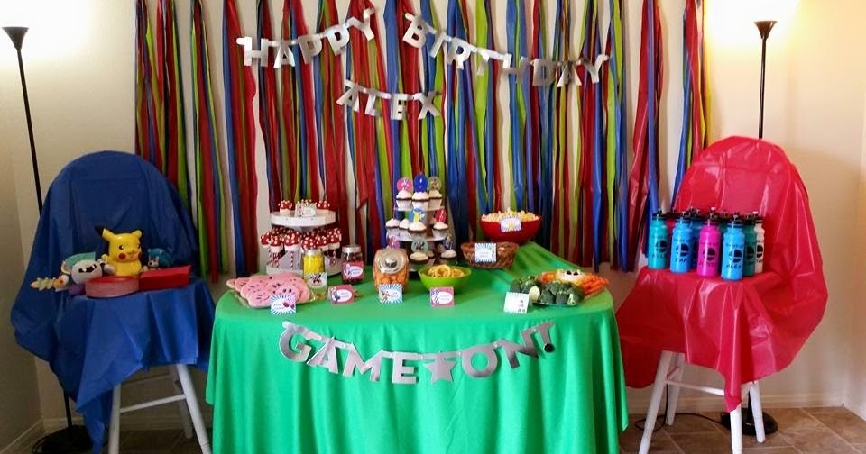 KC Creative Design Studio: Super Smash Bros Party