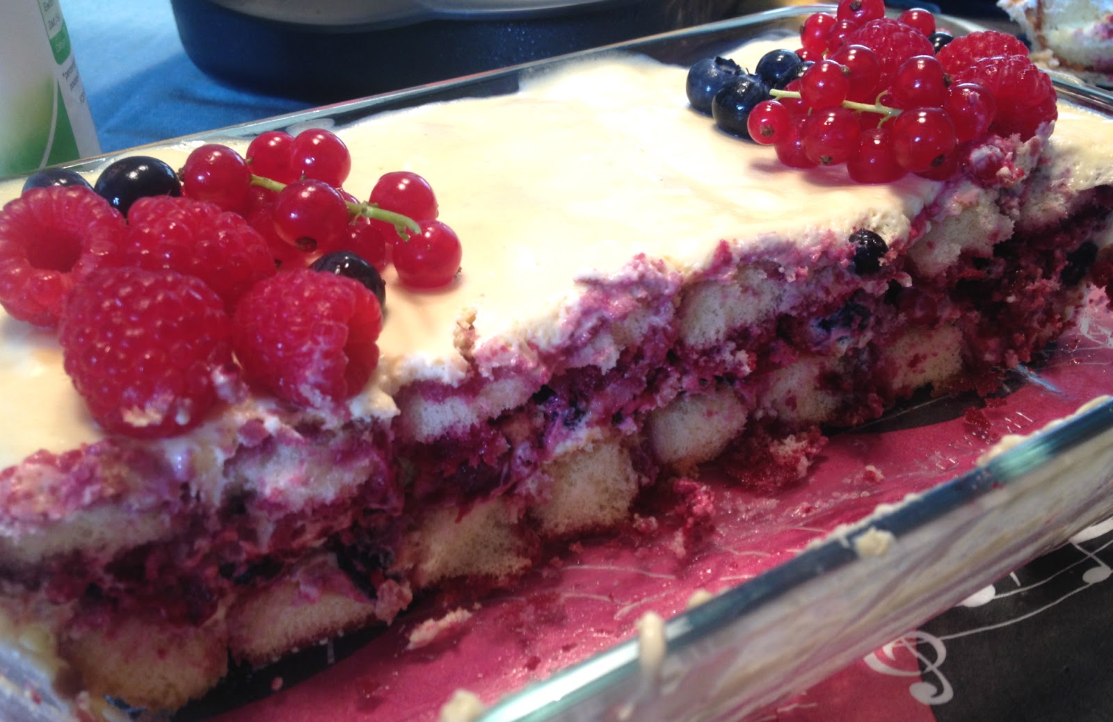 Recept: Tiramisu met fruit / rode vruchten