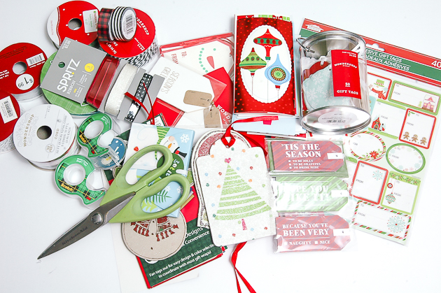 How to Easily Organize Holiday Gift Wrap Supplies | Little House of ...