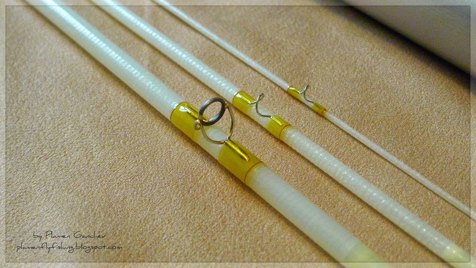 Plamen Ganchev fly rods: Kabuto fiberglass 7ft 6in 4wt custom fly rod