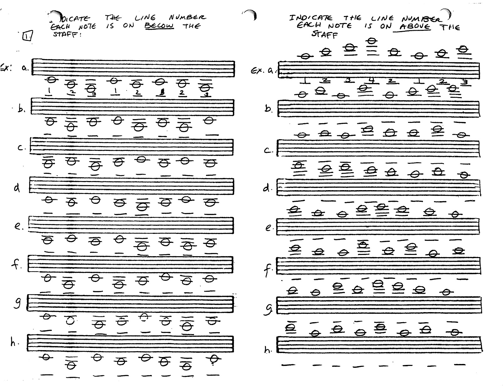 Miss Jacobson's Music: THEORY #4: NOTE READING LINES and SPACES/HIGHS ...