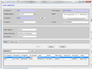 YUNITA HILDA: SISTEM INFORMASI SIMPAN PINJAM DAN IDENTIFIKASI KELAYAKAN ...