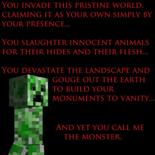 My MineCraft adventures: Some funny MineCraft pictures.