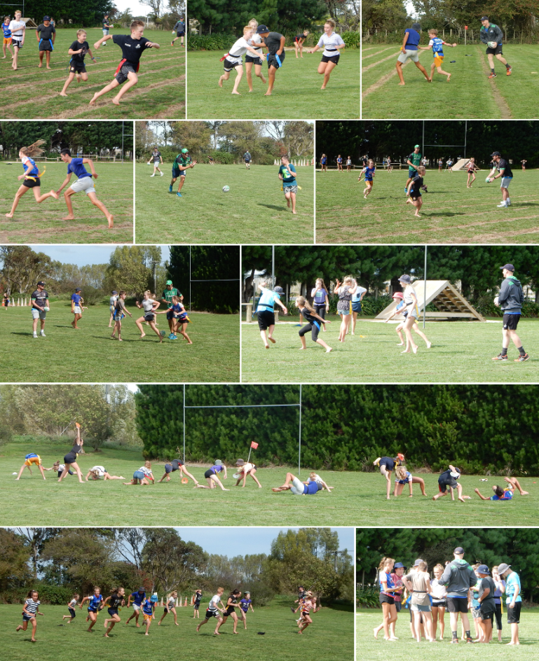 Room 8 - Halcombe School: Rippa Rugby Training