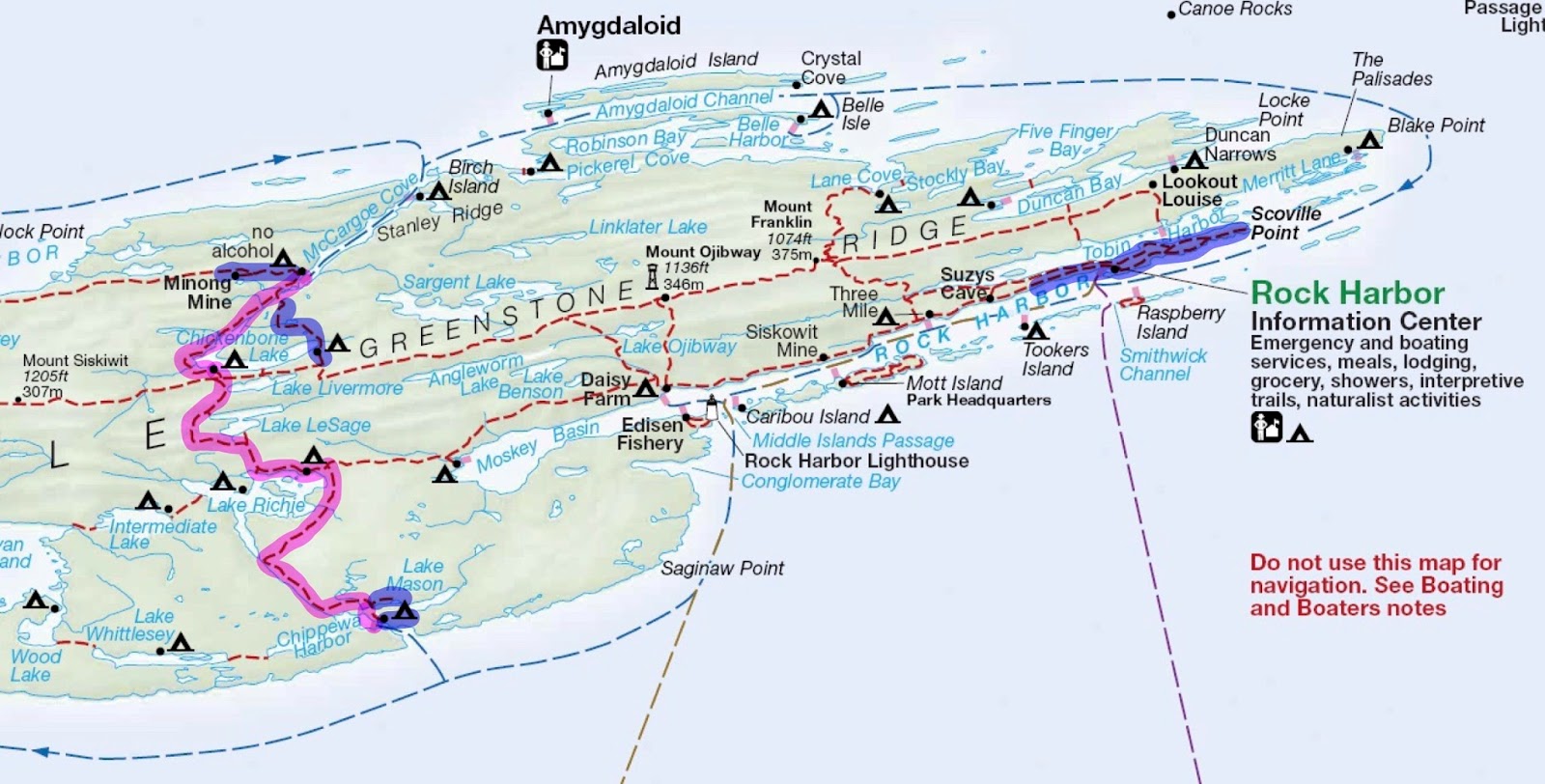 Cliffs and Ruins: Isle Royale 2017, Day 7: Rock Harbor, Houghton, and Home