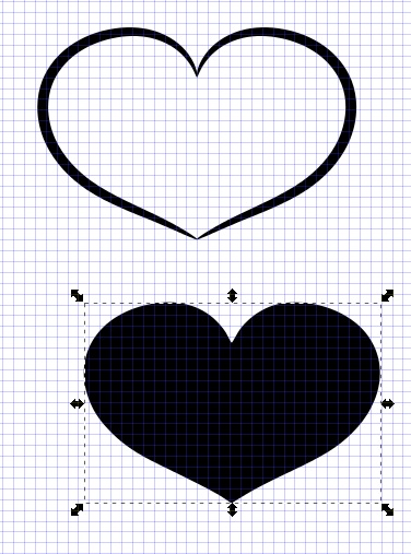 Inkscape Tutorial for a Glossy Heart - Methodoart