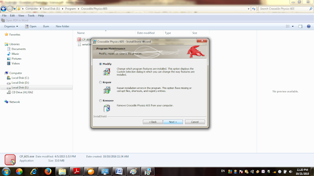 Pembuatan & Penggunaan Software Crocodile Physics