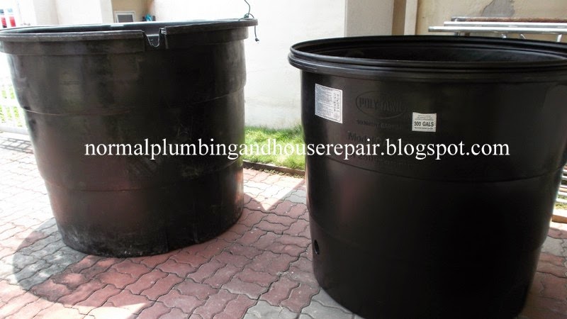 NORMAL PLUMBING: MENUKAR TANGKI POLY DI USJ, SUBANG JAYA, SELANGOR