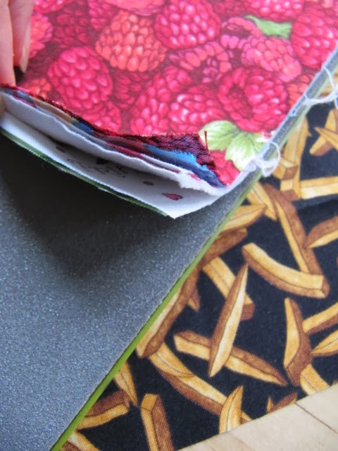 Sew Many Ways...: Machine Sewing Apple Core Quilt…With I Spy Fabric