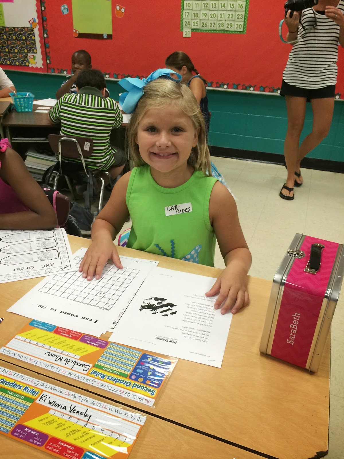 The Moore Family: Back to school