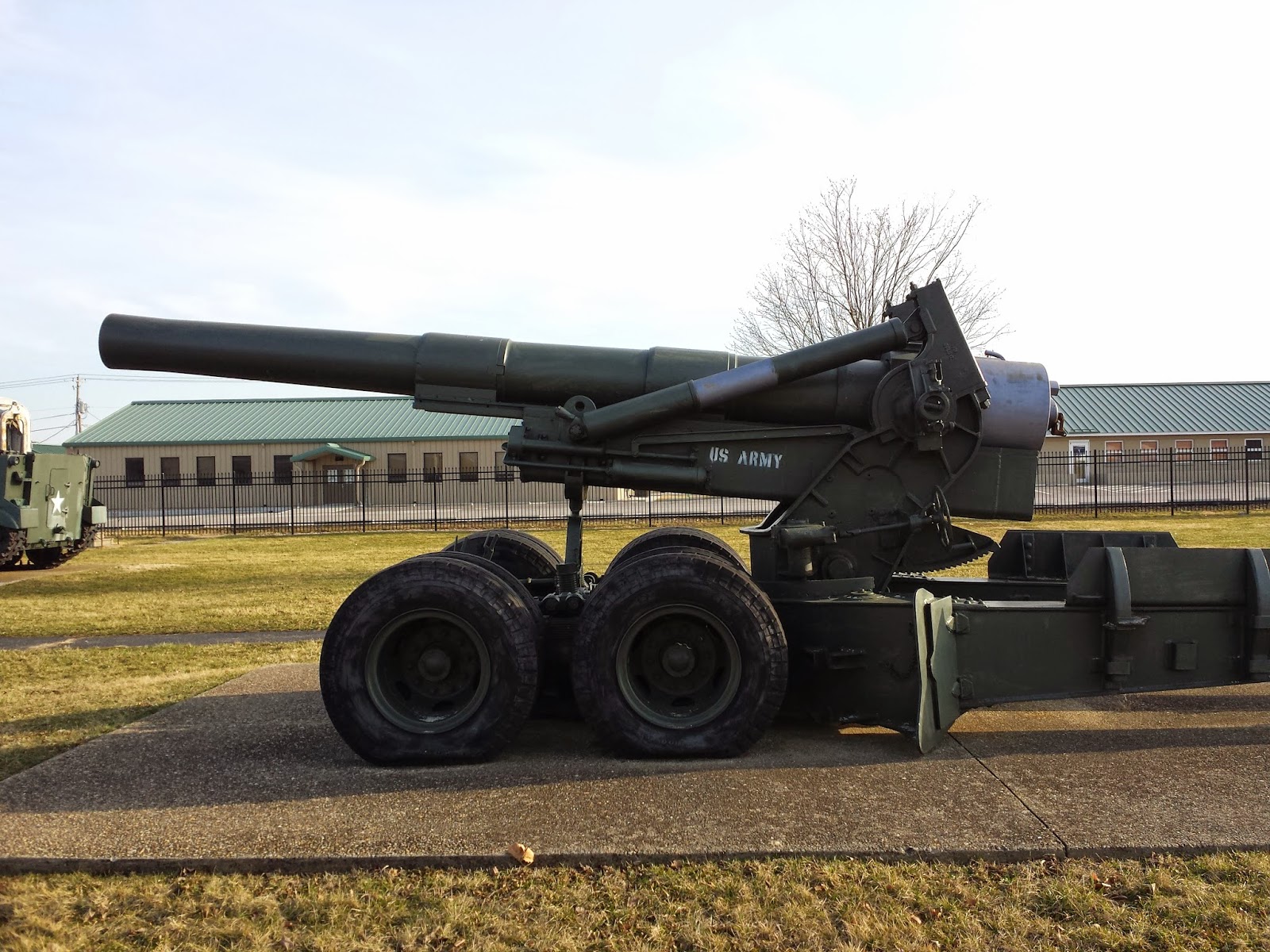 Find A Tank: Indiana - Camp Atterbury | M115 Howitzer