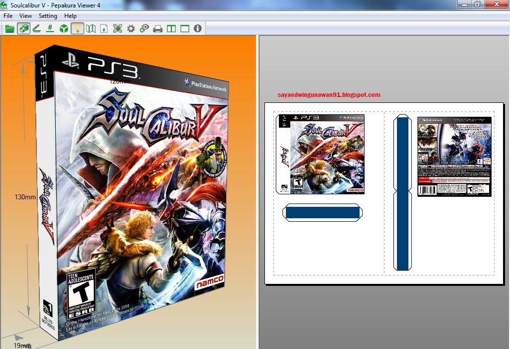 Our World: Papercraft Cover Playstation 3