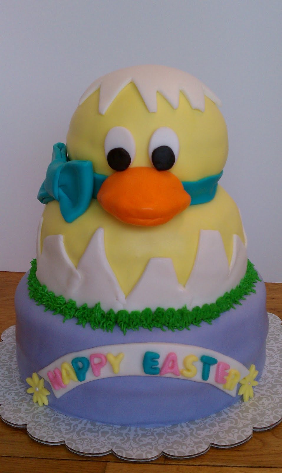Angel Wing Cakes: Easter Chick