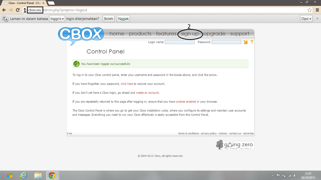 Cara Memasang Kotak Chat (Cbox) pada Blog ~ Blog Mas Yoga