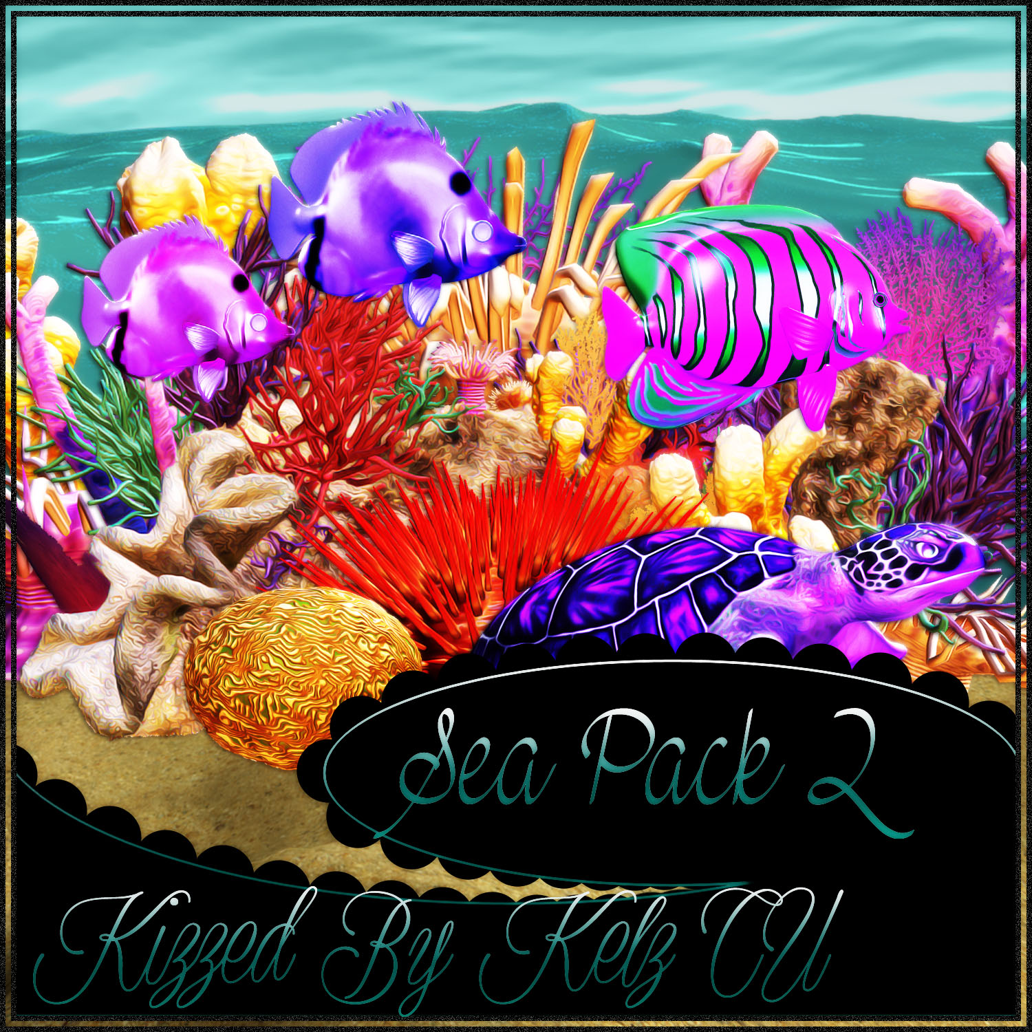 Kizzed By Kelz : 5 New CU/PU Sea Packs in store!